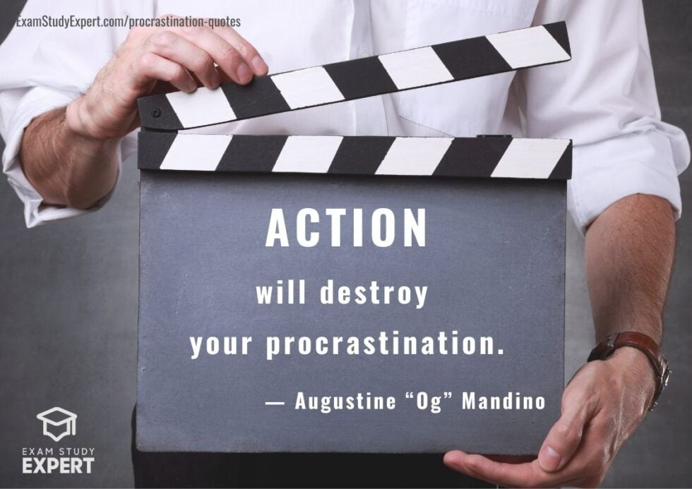 70 Empowering Quotes to Help You Overcome Procrastination - Exam Study ...