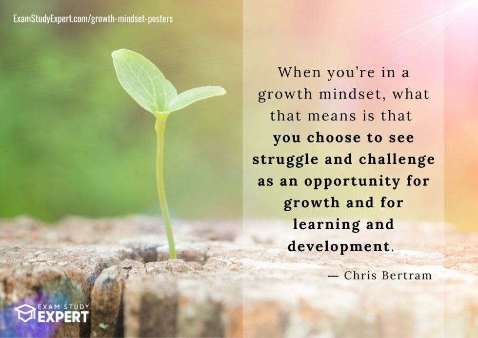 10 Growth Mindset Posters For Daily Encouragement - Exam Study Expert